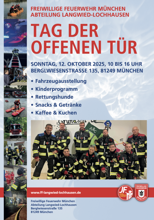Tag der offenen Tür bei der Abt. Langwied-Lochhausen